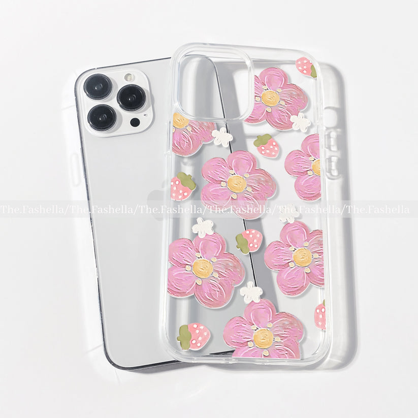 Pink aesthetic pretty case – THE FASHELLA
